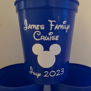 Disney Inspired Family Vacation Cup - Etsy