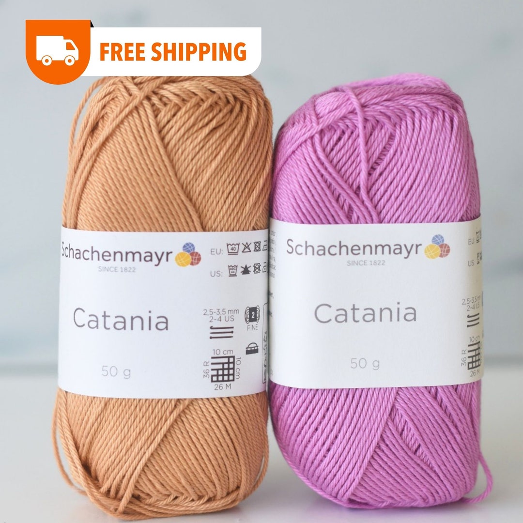 Shiny Amigurumi Cotton Yarns: Catania Originals Schachenmayr Collection ...