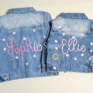 Adorable Custom Denim Jacket: Personalized Baby & Toddler Jean Jacket ...