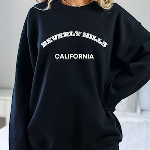 Beverly Hills California Unisex Sweatshirt, 90210 Elite, BH Vibes ...