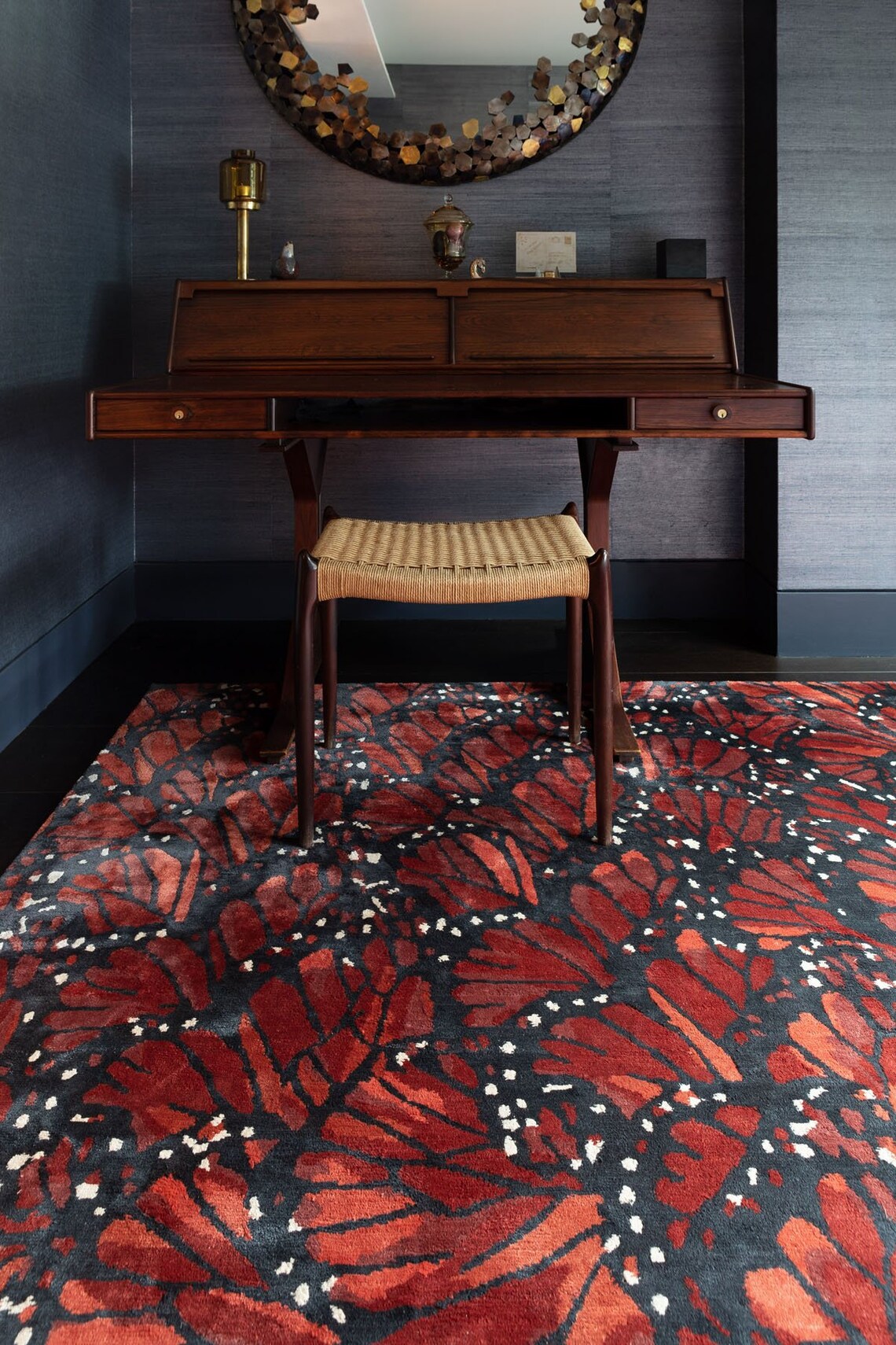 Target Rugs Origin From Nepal Wings Butterfly Tibetan Rug for Home ...