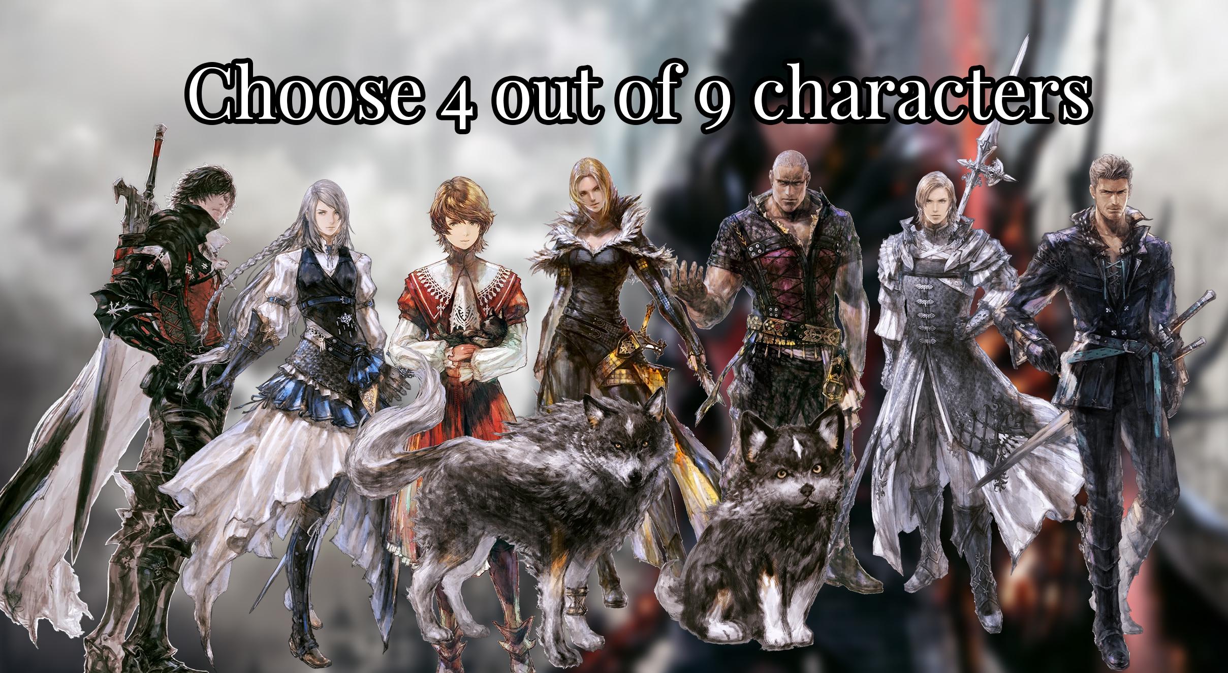 FFXVI FF16 Themed Twitch Stream Overlay PNG | Final Fantasy XVI | for ...