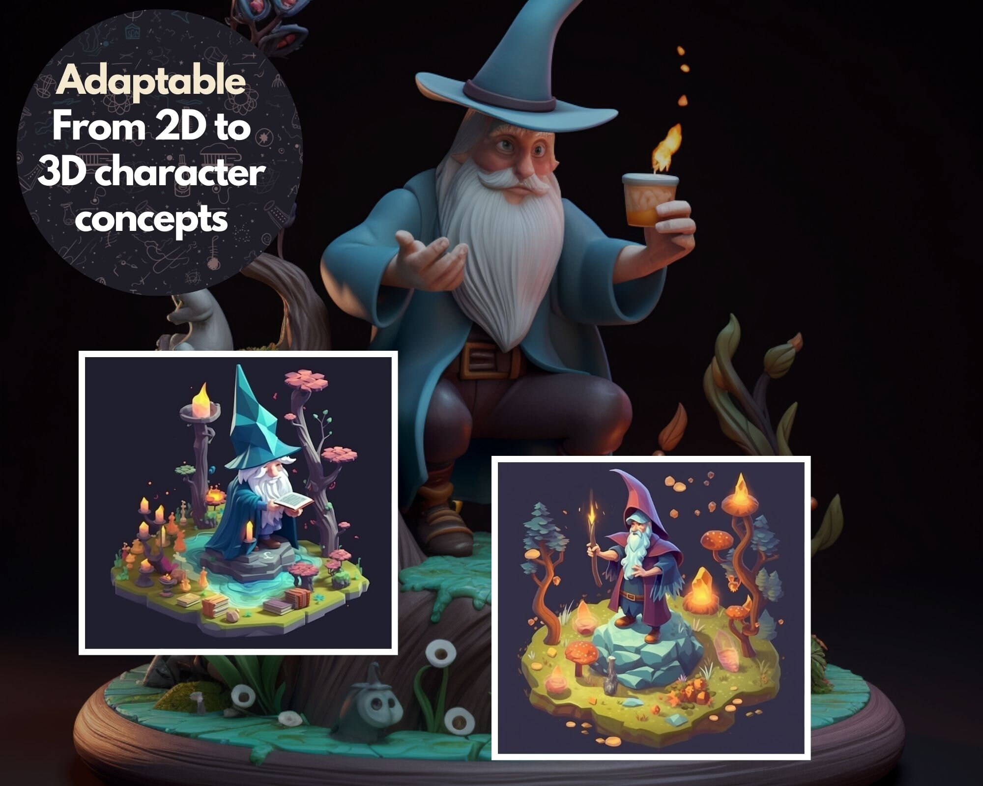 Midjourney Prompt Game Character, RPG Characters Prompt, Table Game ...