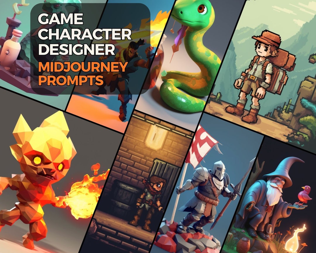 Midjourney Prompt Game Character, RPG Characters Prompt, Table Game ...
