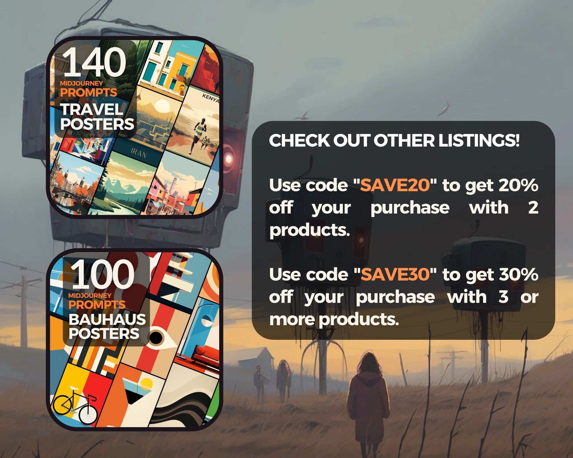 140 Midjourney Prompts For Artist Style Posters Midjourney Poster