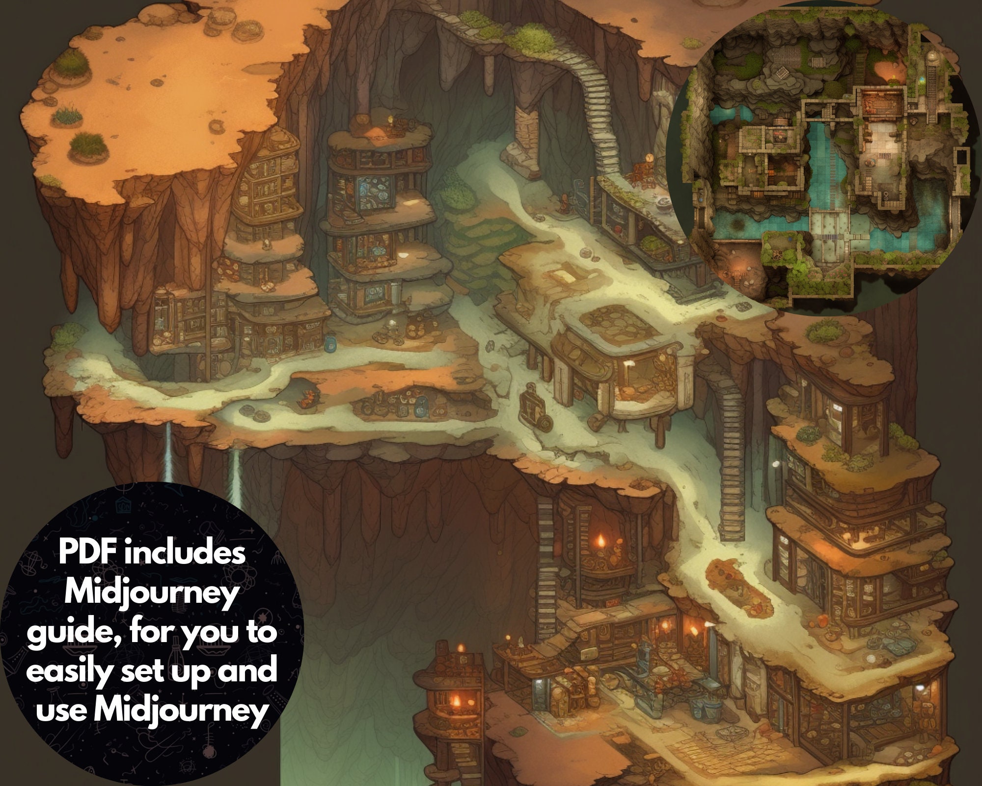Midjourney Prompt Game Map Designer, Game Zone Designer Midjourney ...