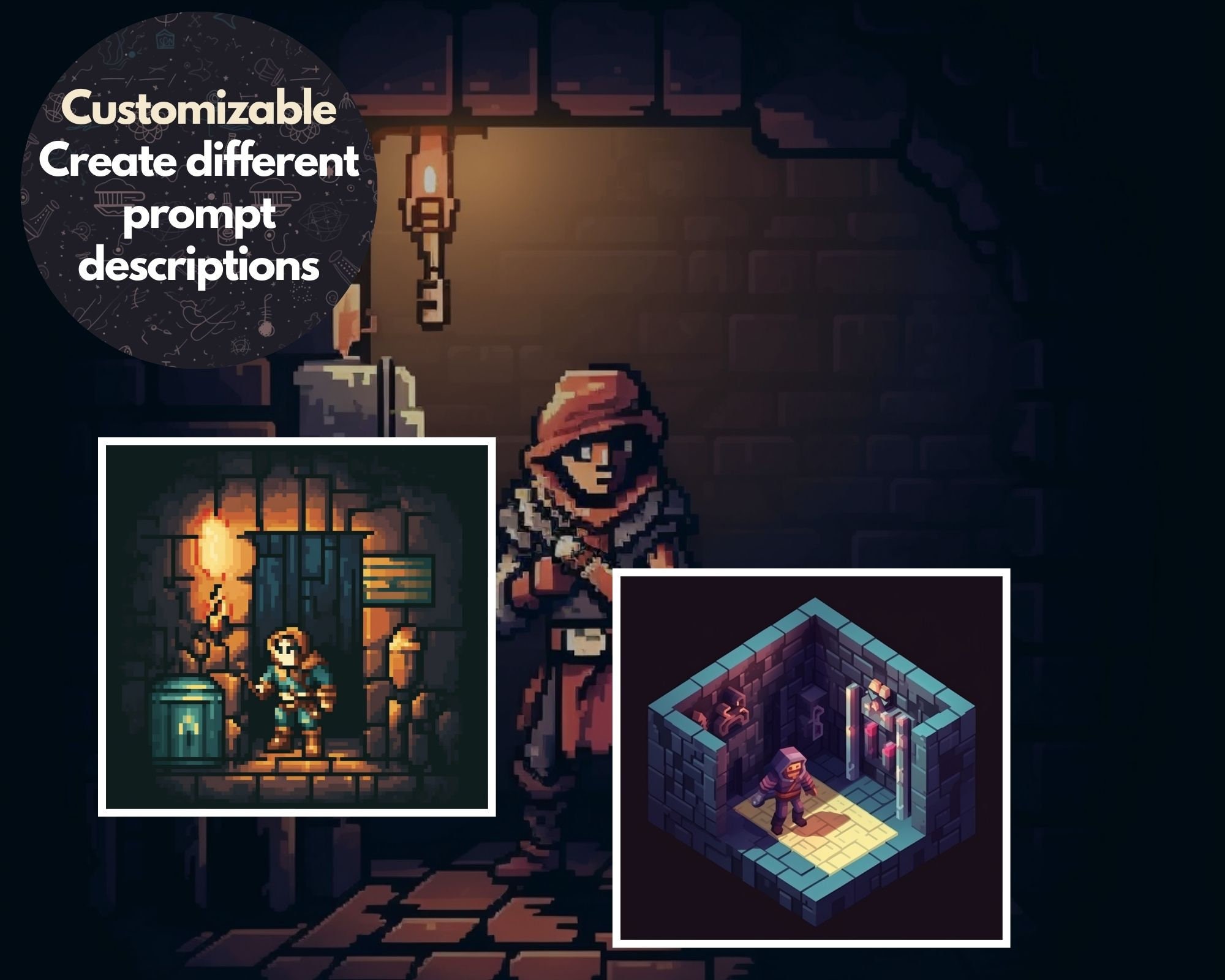 Midjourney Prompt Game Character, RPG Characters Prompt, Table Game ...