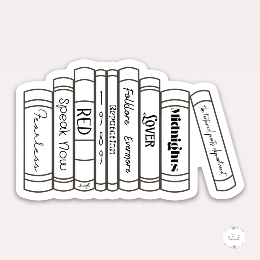 Taylor Swift Sticker | Swiftie Sticker, Taylor Swift Stickers, Eras ...