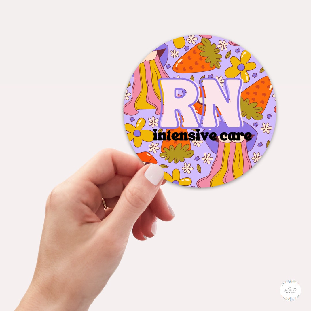 Critical Care Nurse Sticker | Nursing Stickers, ICU Nurse, Critical ...