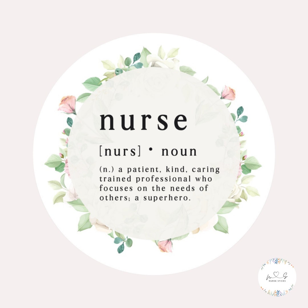 Nurse Sticker | Nursing Stickers, Sticker for Nurses, Water Bottle ...