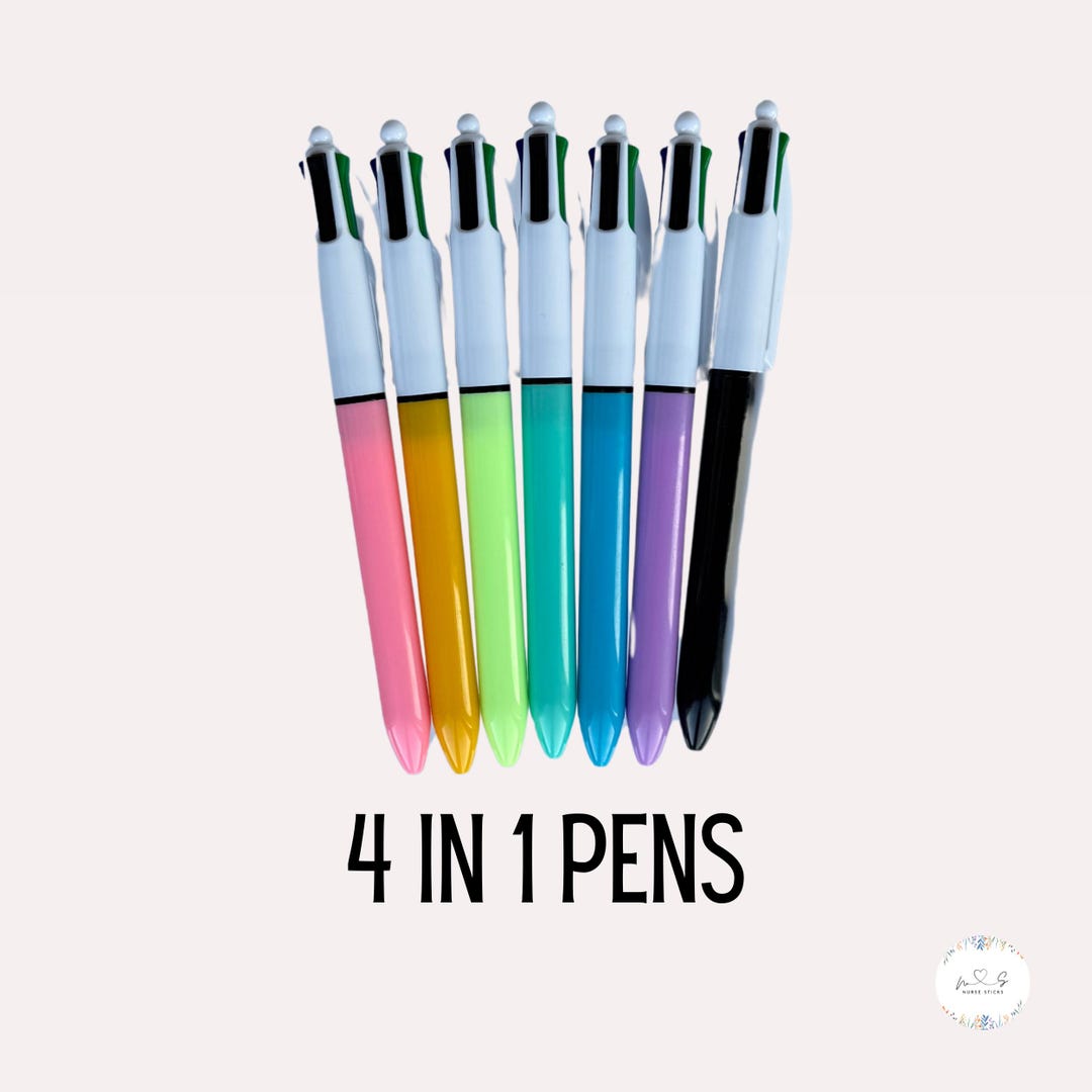 4 in 1 Nurse Pen | ICU Nurse, Report Pen for Nurse, Nursing Report Pen ...