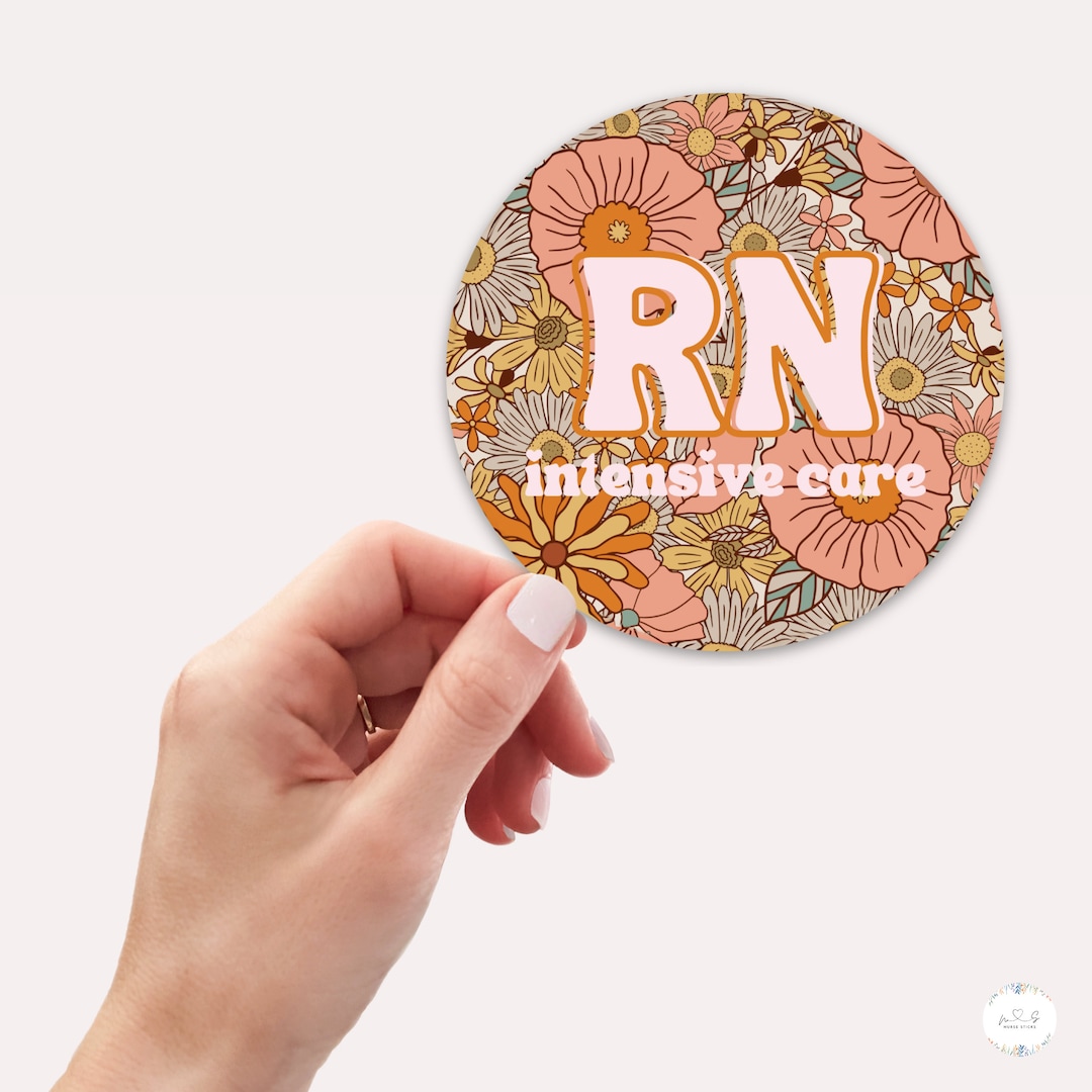 Critical Care Nurse Sticker | Nursing Stickers, ICU Nurse, Critical ...