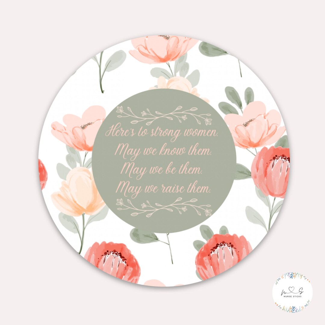 Women Empowerment Sticker, Women’s Rights Sticker, Women Supporting ...