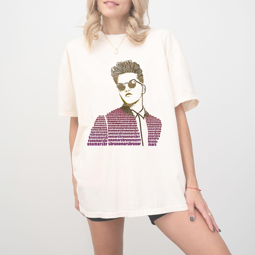 Bruno Mars T-shirt, Vintage Bruno Mars Fan Shirt, Bruno Mars Bootleg ...