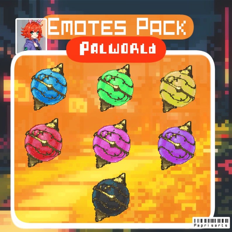 EMOTES / ICONS [twitch & Discord] - Palworld - Sphere - Etsy