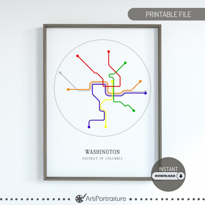 Subway Poster - Etsy