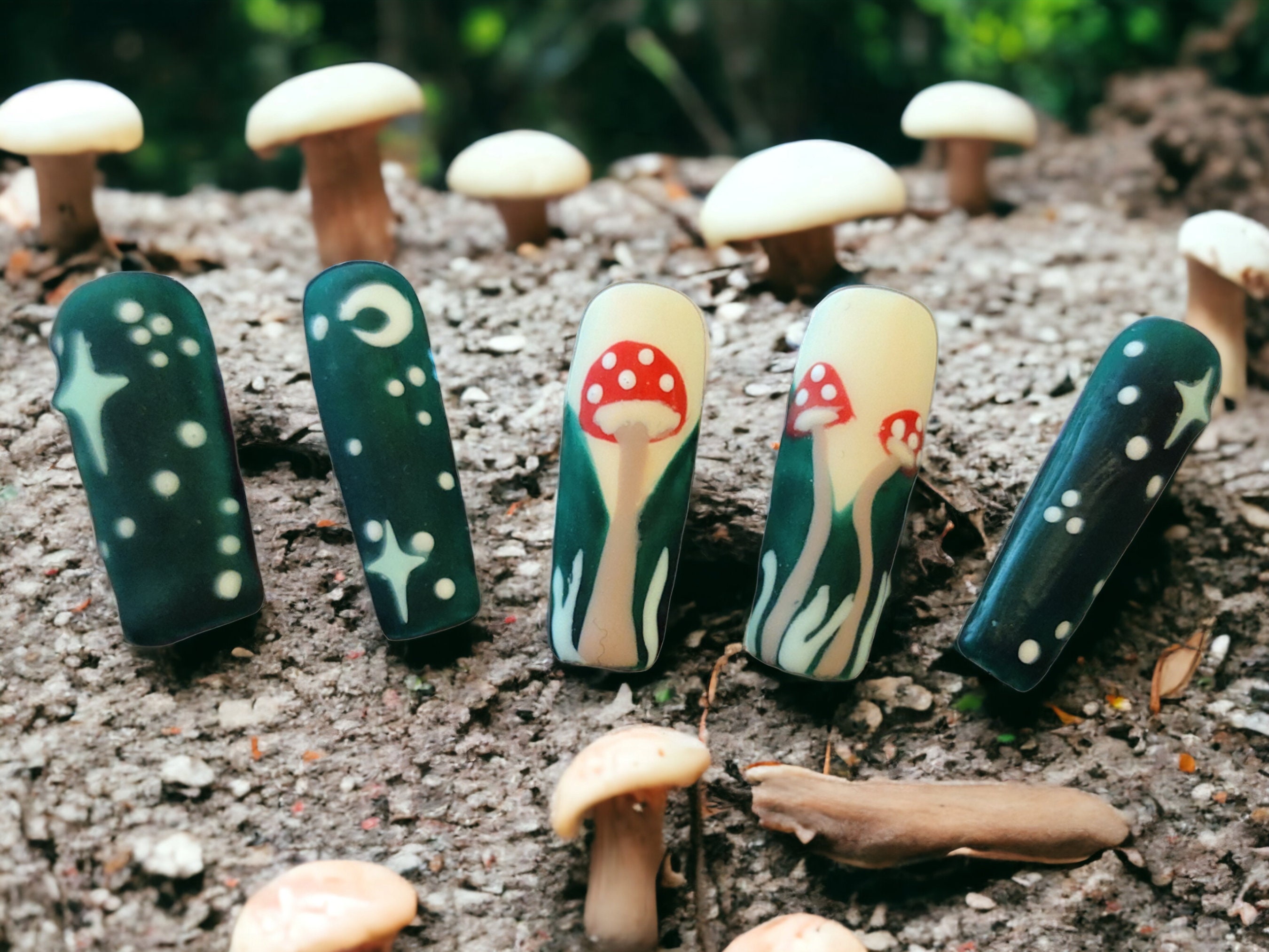 Shroom Zoom Press on Nails - Etsy