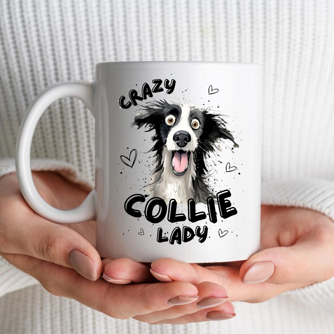 Funny Border Collie Mug, Coffee Cup Gift for Dog Mom & Pet Lovers - Etsy