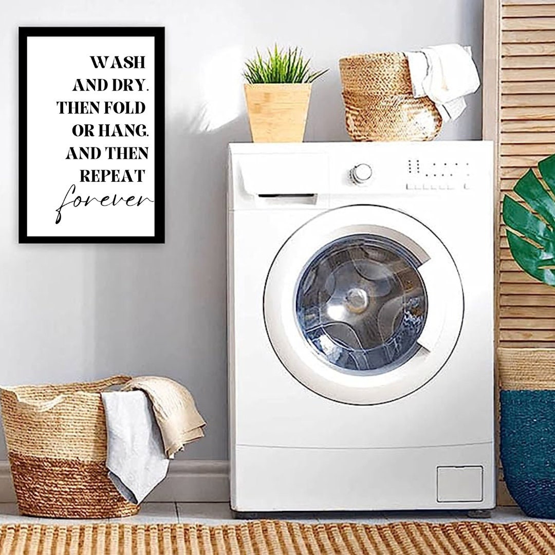 Laundry Sign Digital Printable - Etsy