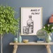 Gin Print Gin Poster Bar Cart Printable Alcohol Poster Retro Cocktail ...