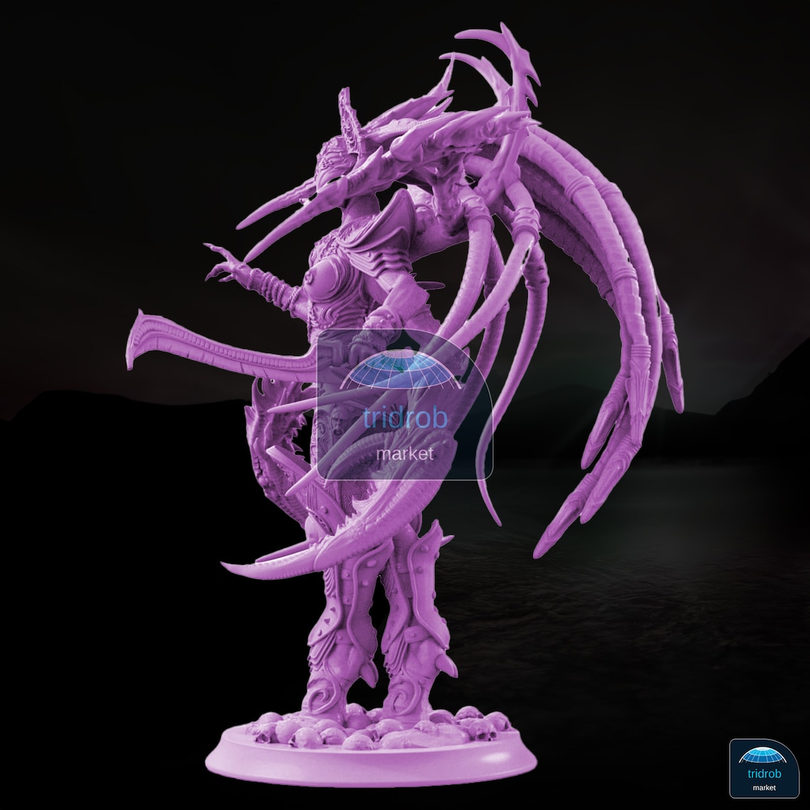 Slaanesh Figur STL Warhammer Slaanesh STL from Warhammer - Etsy.de