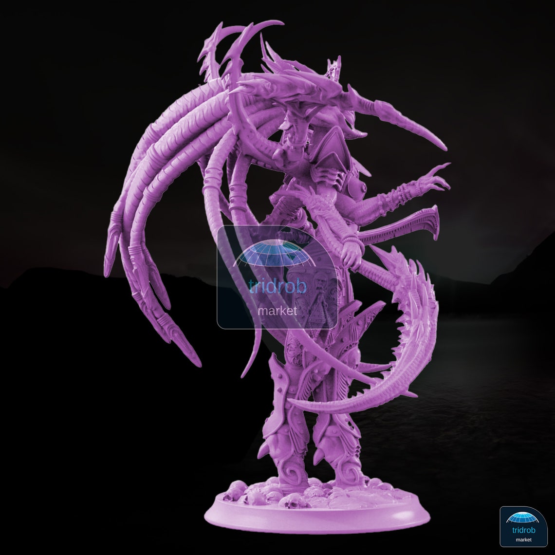 Slaanesh Figure STL Warhammer Slaanesh STL From Warhammer - Etsy UK