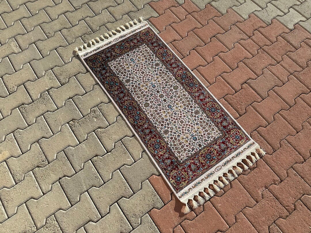 2x4 Turkish Mini Silk Rug,2x4 Gift Rug,hight Quality Silk Rug,2x4 Super ...