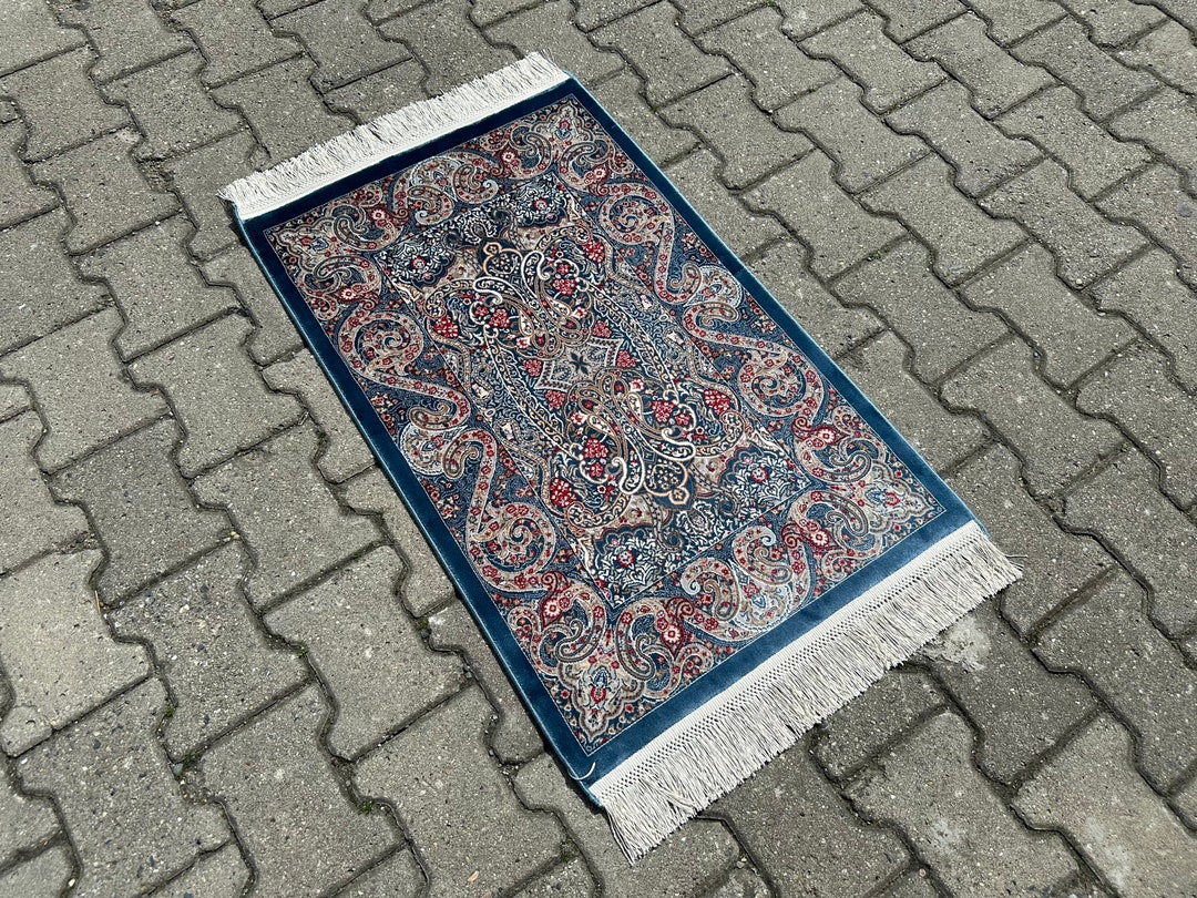 Mini Silk Rug, 2x3 Carpet, Bamboo Silk Rug, 2x3 Area Rug, Home Decor ...