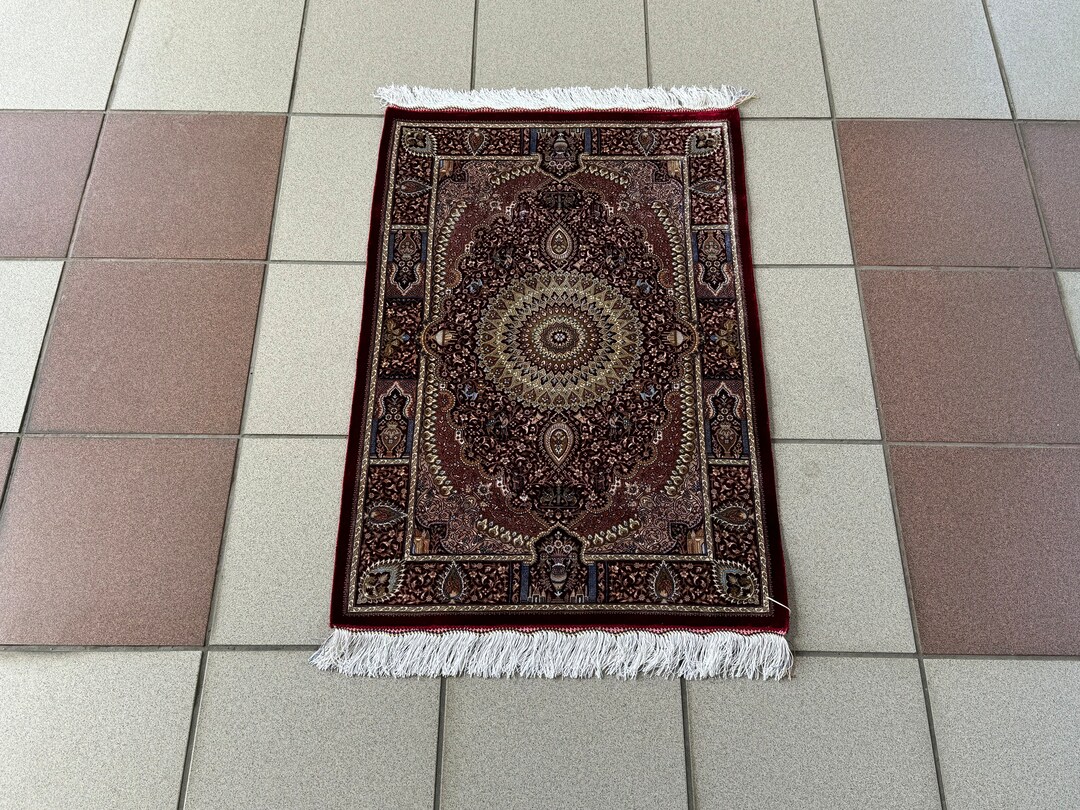 2x3 Ft Silk Rug, Mini Silk Rug, Gift for Her, Turkish Mini Rug, Home ...