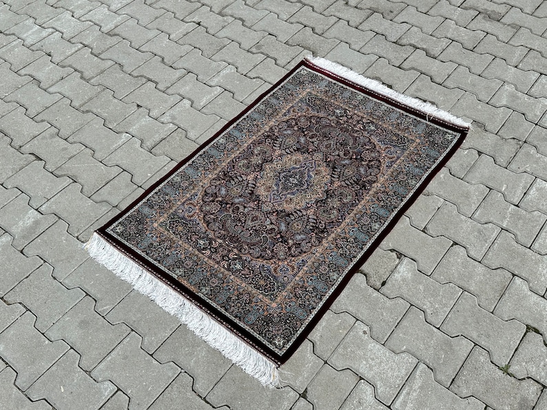 3x4 Classic Rug, Mini Classic Rug, Housewarming Gift, 3x4 Rug, Bamboo ...