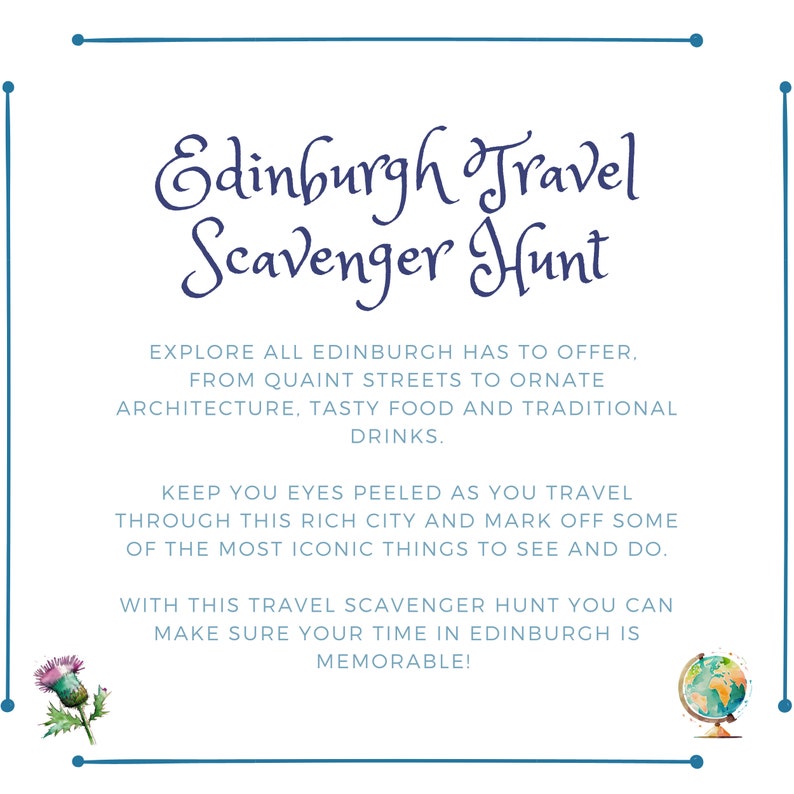 Edinburgh Treasure Hunt for Kids | Edinburgh Scavenger Hunt Game ...