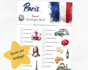 Airport Travel Games for Kids | Airport Scavenger Hunt Game | Travel I ...