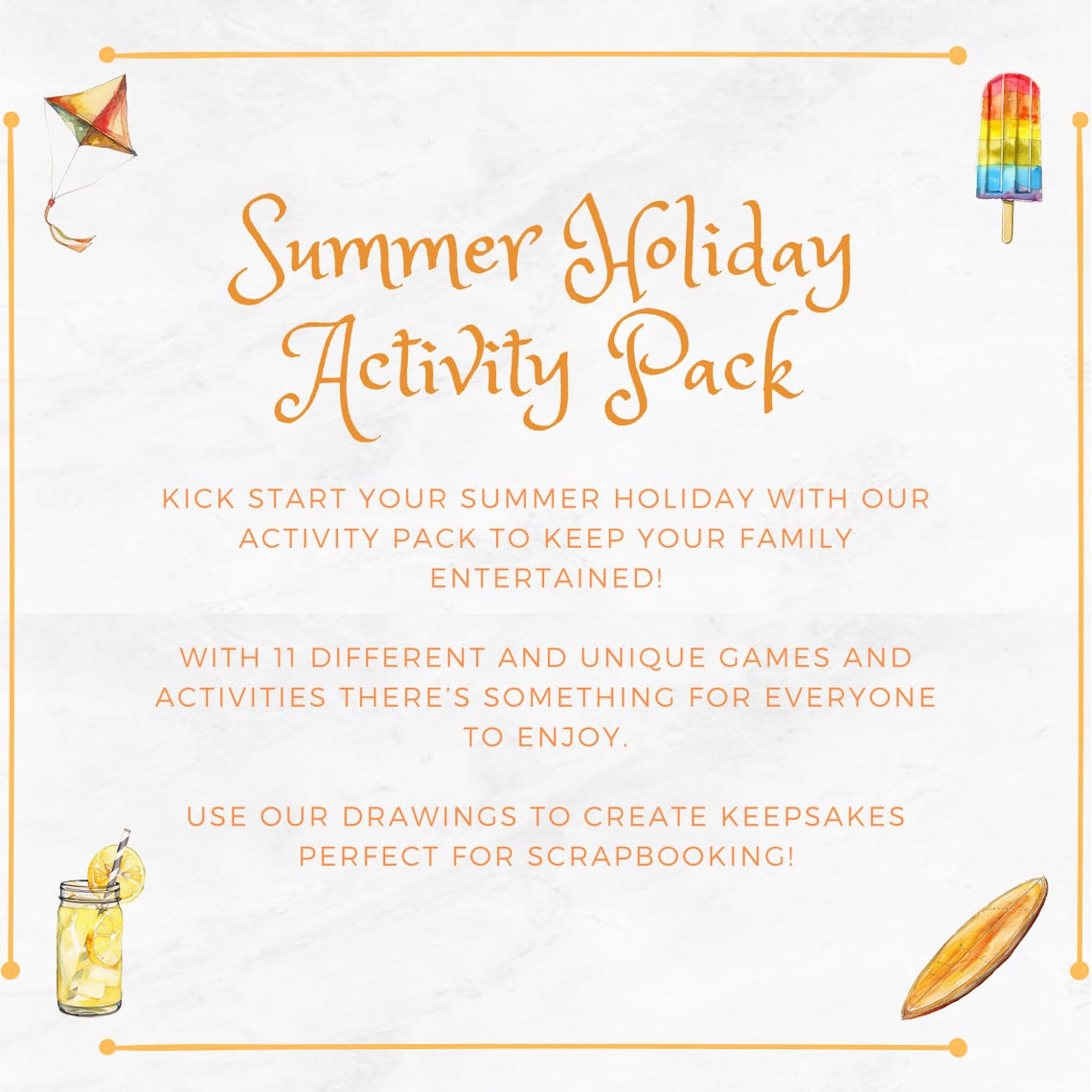 Summer Games Bundle | Summer Activities | Summer Party Games | Summer ...