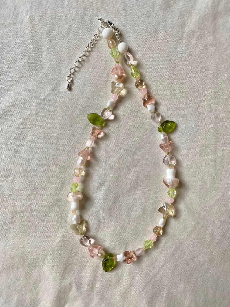 Fairy, Cottagecore Necklace - Freshwater Pearl Necklace - Etsy