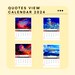 Words Quotes Calendar 2024, Printable Calendar, Digital Download ...