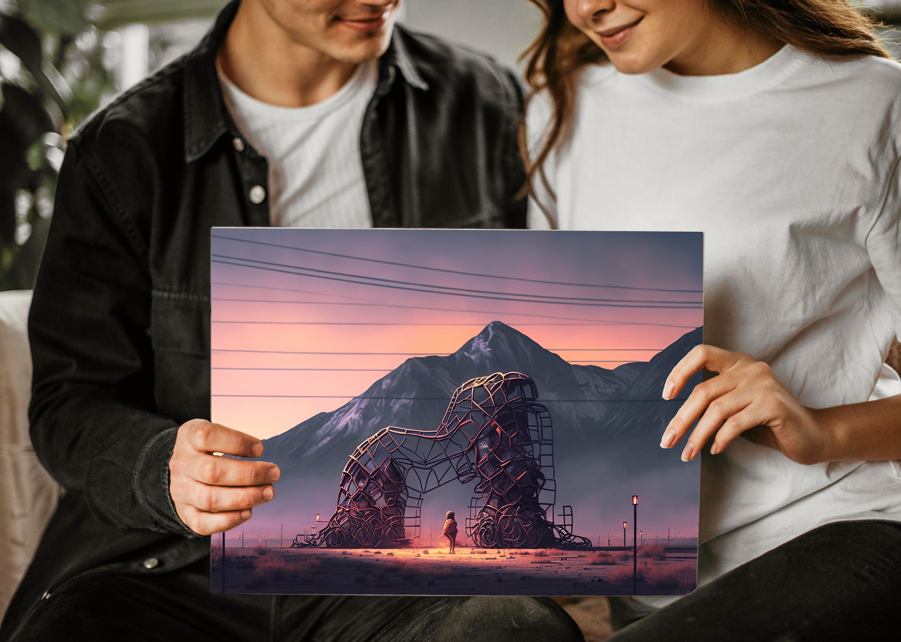 Inner Child Sculpture, Burning Man Sculpture, Inner Child Glows, Man ...