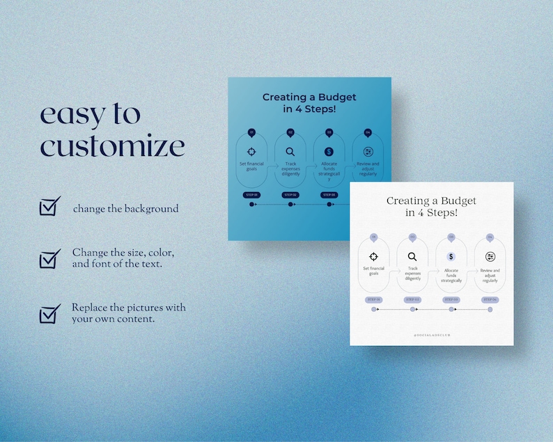 Infographic Instagram Post Canva Template for Coaches Charts - Etsy