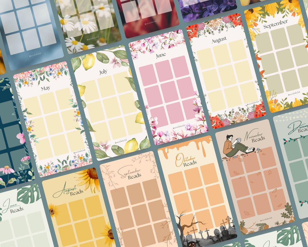 Bookstagram Story Instagram Templates for Canva | Booktok Template ...