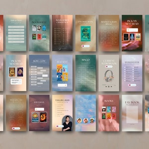 55 Engaging Bookstagram Story Templates for Canva | Boost Your ...