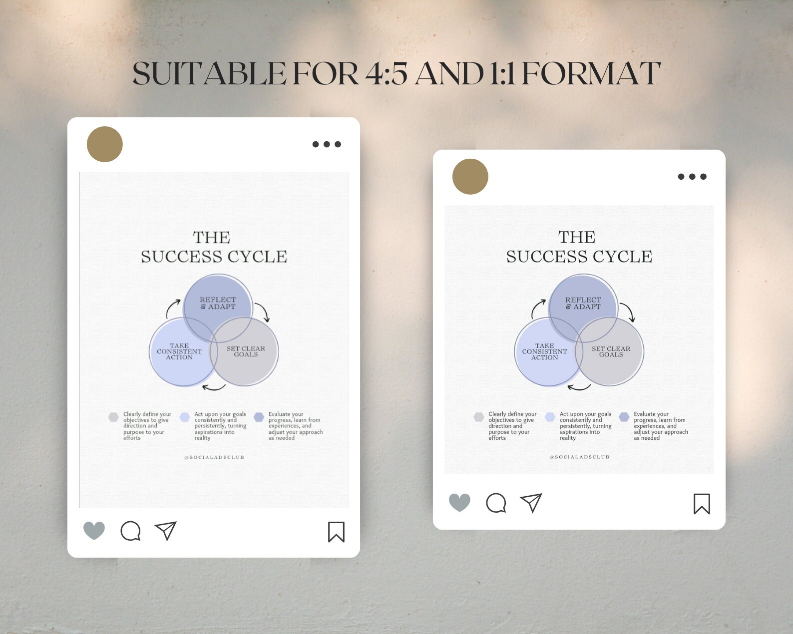 Infographic Instagram Post Canva Template for Coaches | Charts and ...