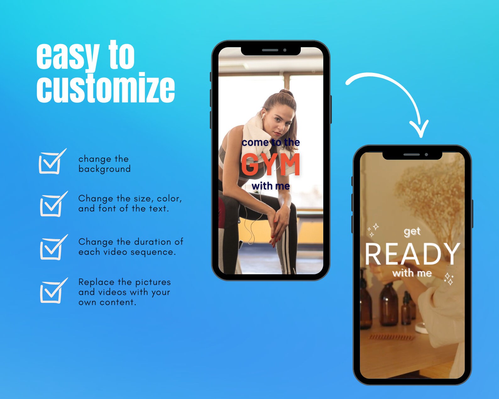 20 Reel Cover Template Editable in Canva Fitness Instagram Reel Cover ...