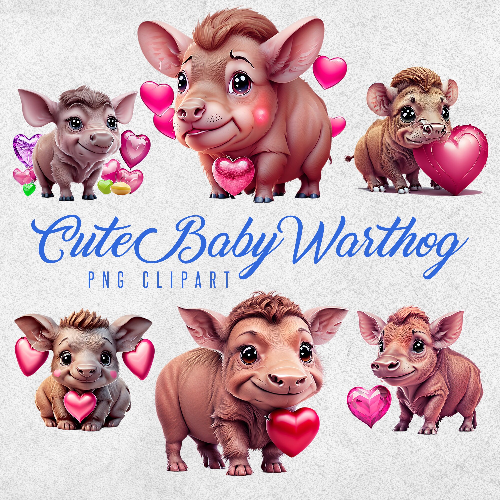 Cute Baby Warthog