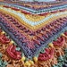 Flora De Flora Sunset Mandala Crochet Blanket - Etsy