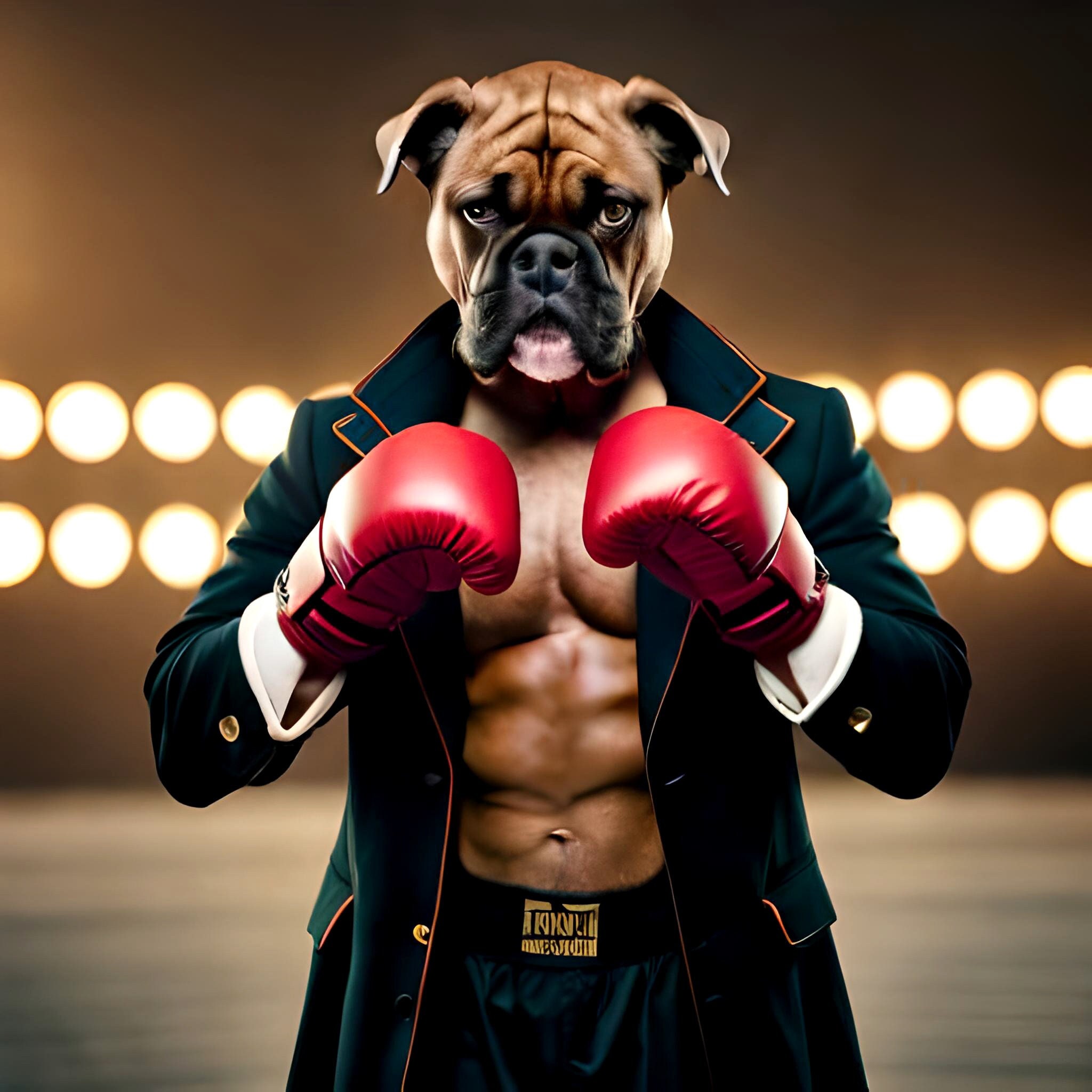 Buddy the Boxer Wall Art - Etsy