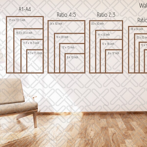 Wall Art Sizing Guide - Etsy