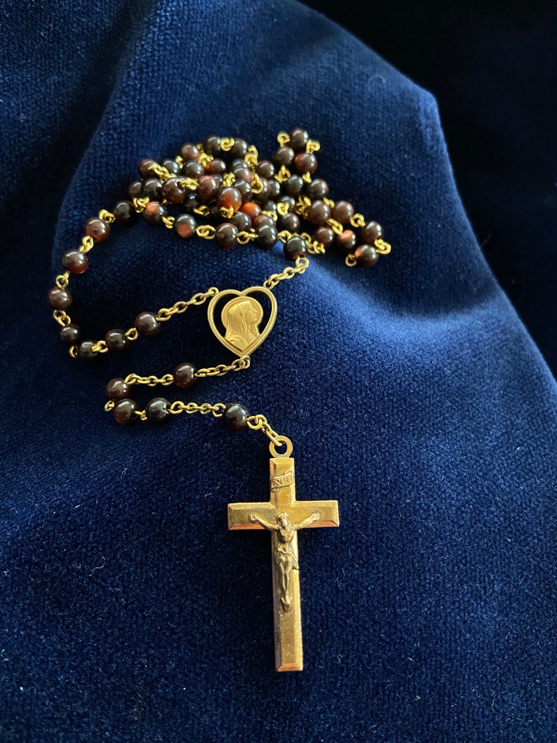 French Rosary From the Early 1900’s , Made by French Company FIX - Etsy