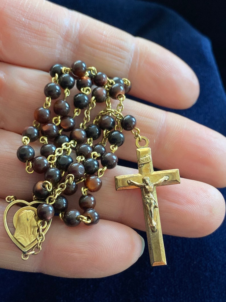 French Rosary From the Early 1900’s , Made by French Company FIX - Etsy