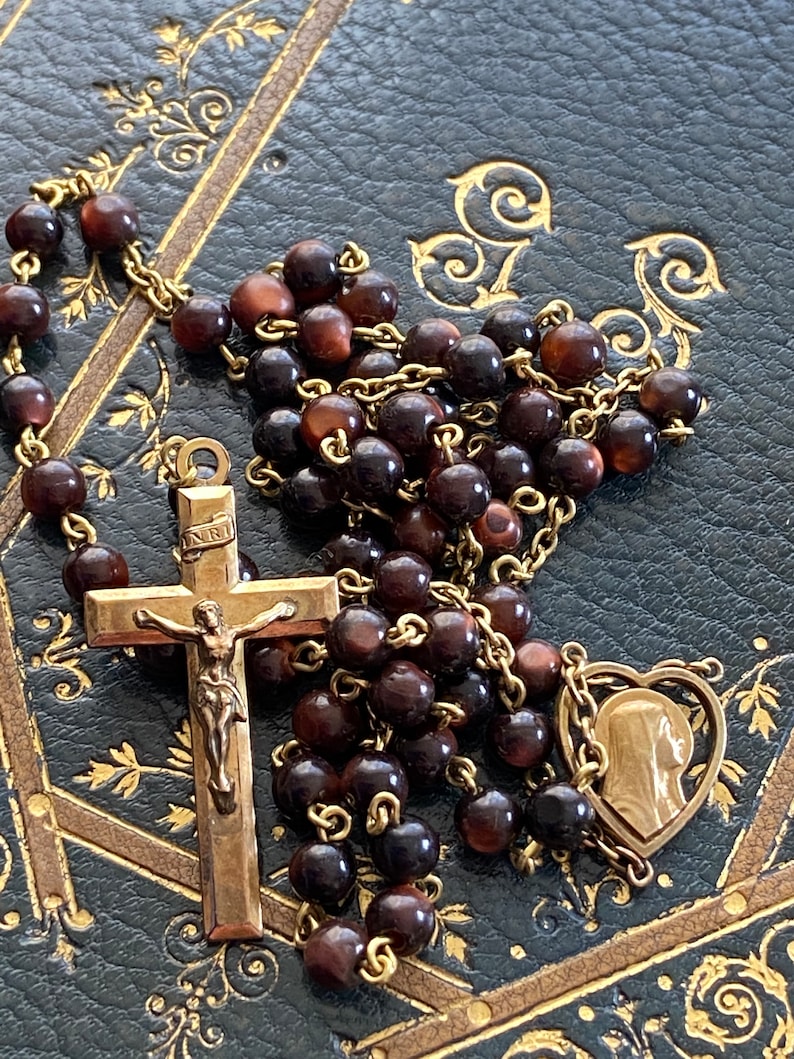 French Rosary From the Early 1900’s , Made by French Company FIX - Etsy