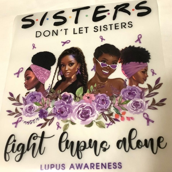 Sisters Don't Let Sisters Fight Alone Png - Etsy
