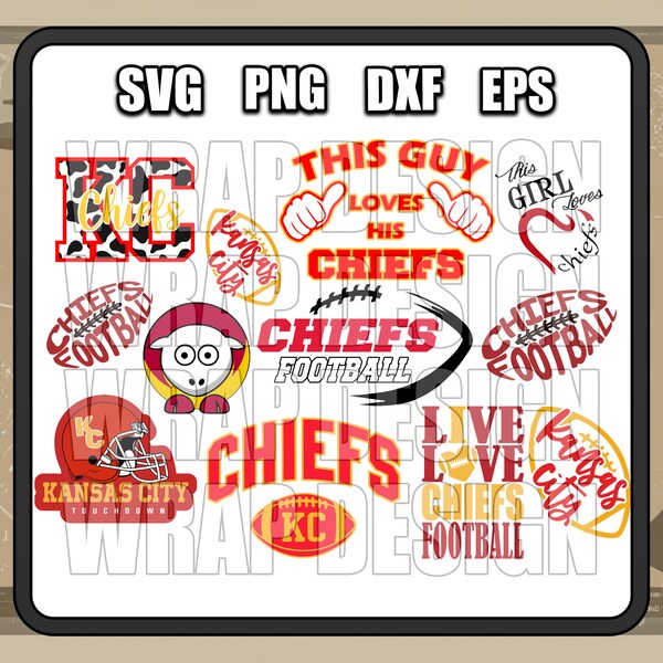 Kansas City Chiefs Svg - Etsy